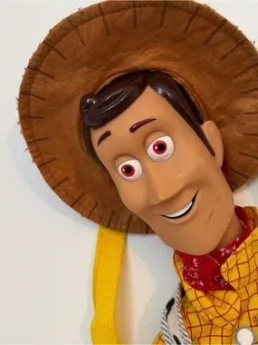 Accessories | Disney Toy Story Woody Cowboy Plush Backpack Vinyl Head ...